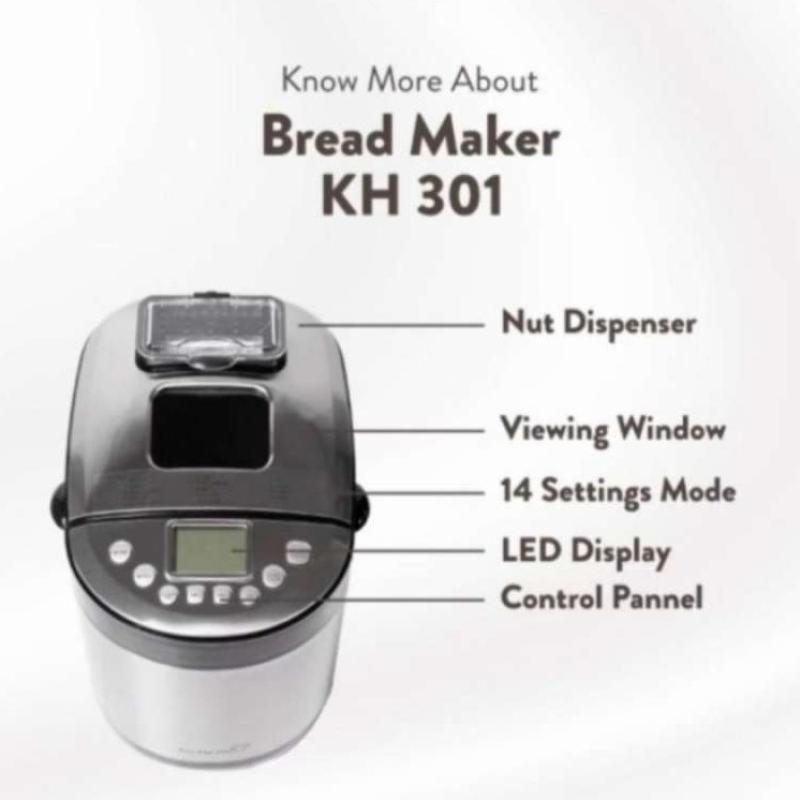 Jual Bread Maker Kurumi KH301 - Mesin Pembuat Roti di Seller Smartans ...