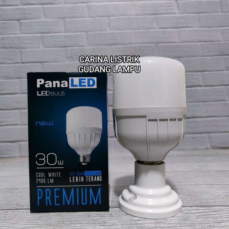 Jual PANALED LAMPU LED BULB PREMIUM 30W PUTIH di Seller CARINA LISTRIK GUDANG LAMPU - Benda Baru ...