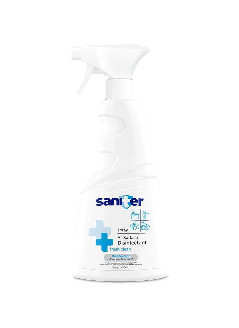 Jual Saniter All Surface Disinfectant Spray 450 ml di Seller ...