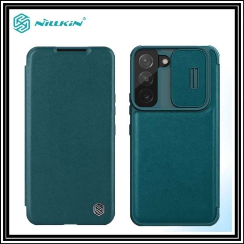 Promo SAMSUNG GALAXY S22+ PLUS 5G NILLKIN FLIP BOOK CASE QIN PRO PLAIN CLOTH Diskon 25% di ...