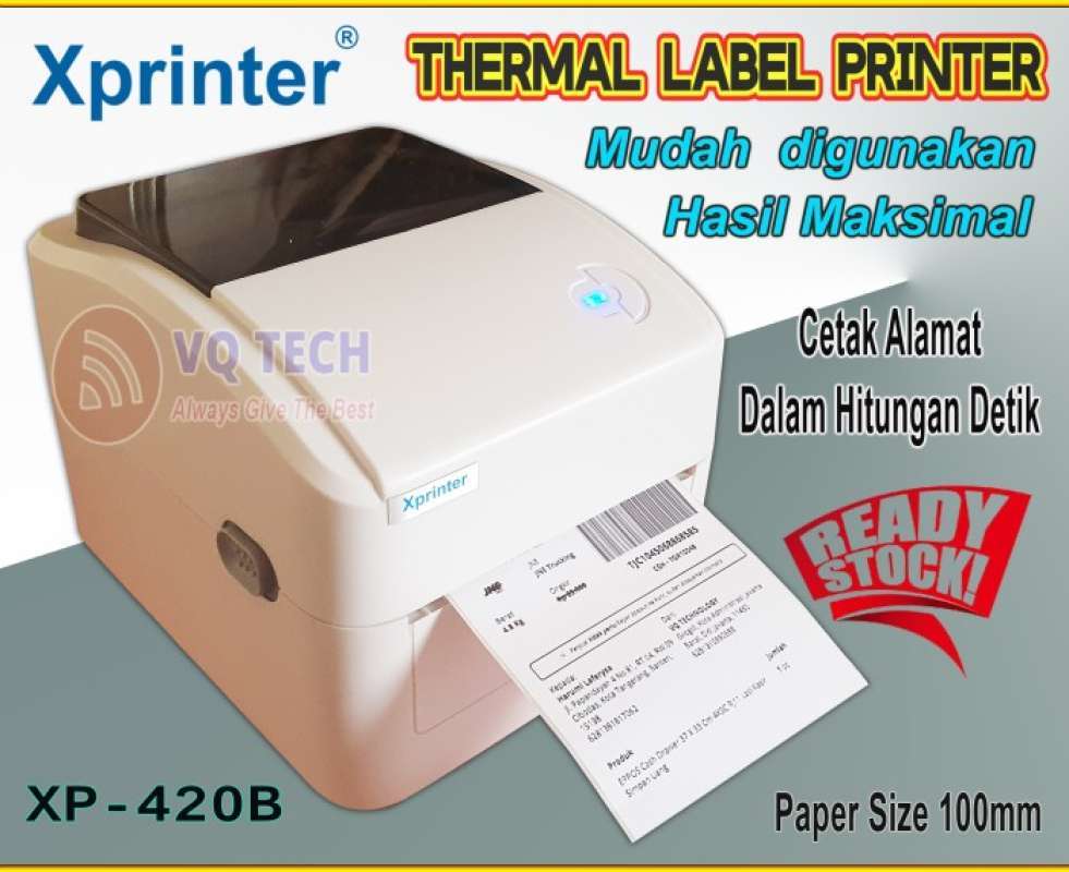 Jual Printer Barcode Thermal Label Resi Xprinter Xp-420B Bluetooth ...