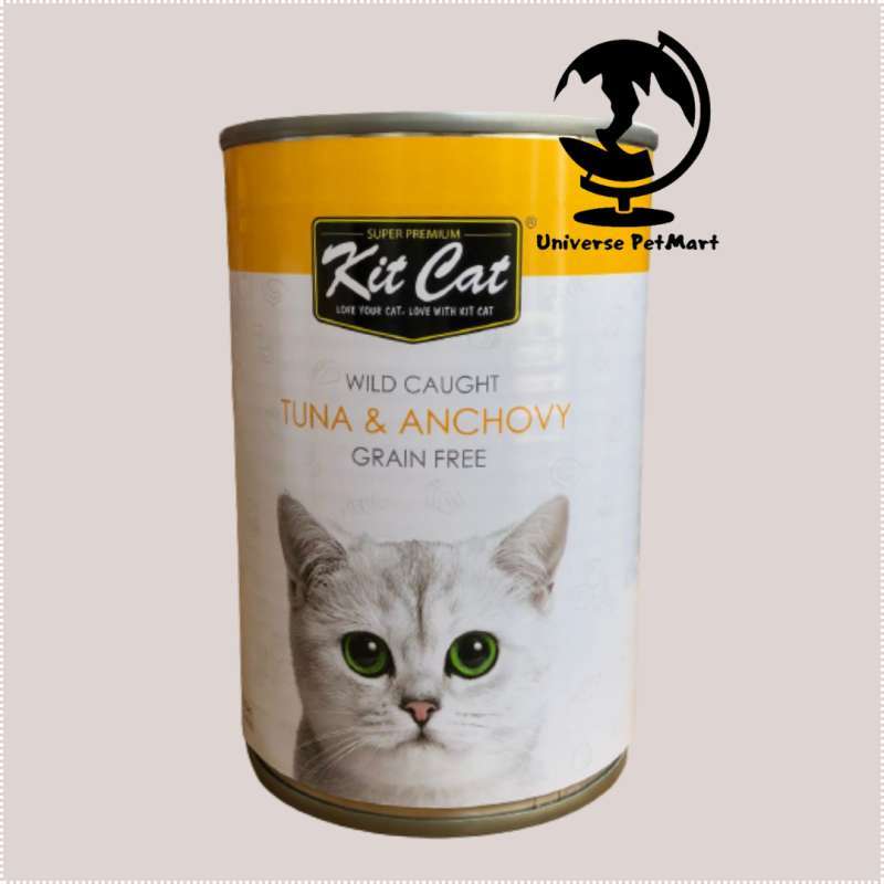 Jual Makanan Basah Kucing Kit Cat Kaleng / Wet Food Can 400gr di Seller ...