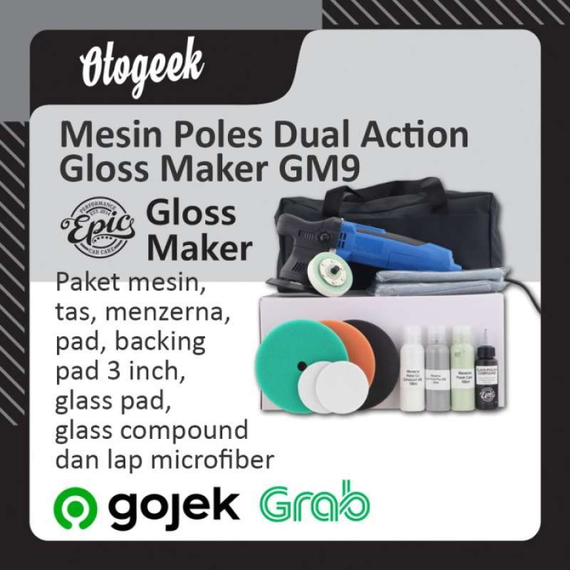Promo Gloss Maker GM9 Paket 4 - Bukan Shinemate Tipe ERO ataupun Maxshine Diskon 23% di Seller ...