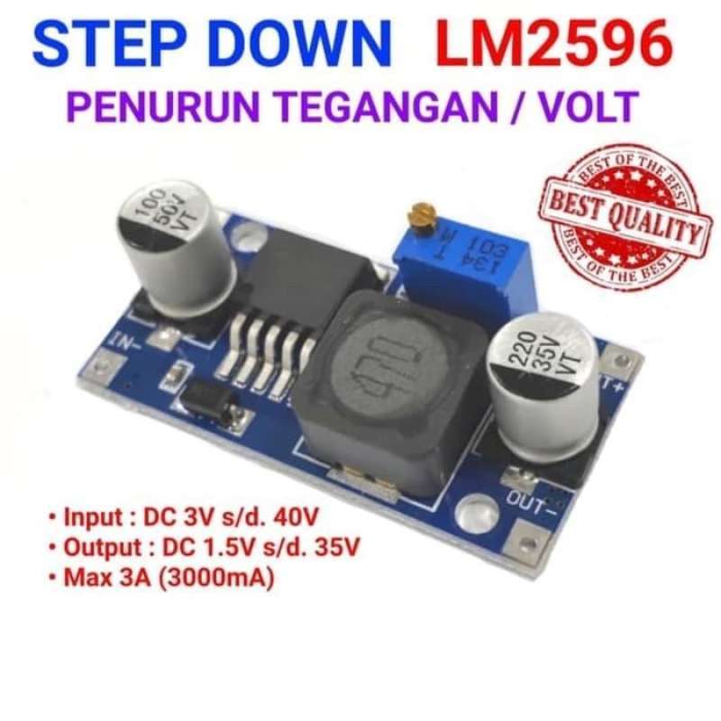 Jual LM2596 DC to DC Step Down Module Kualitas Bagus di Seller king tools racing - Jelambar ...