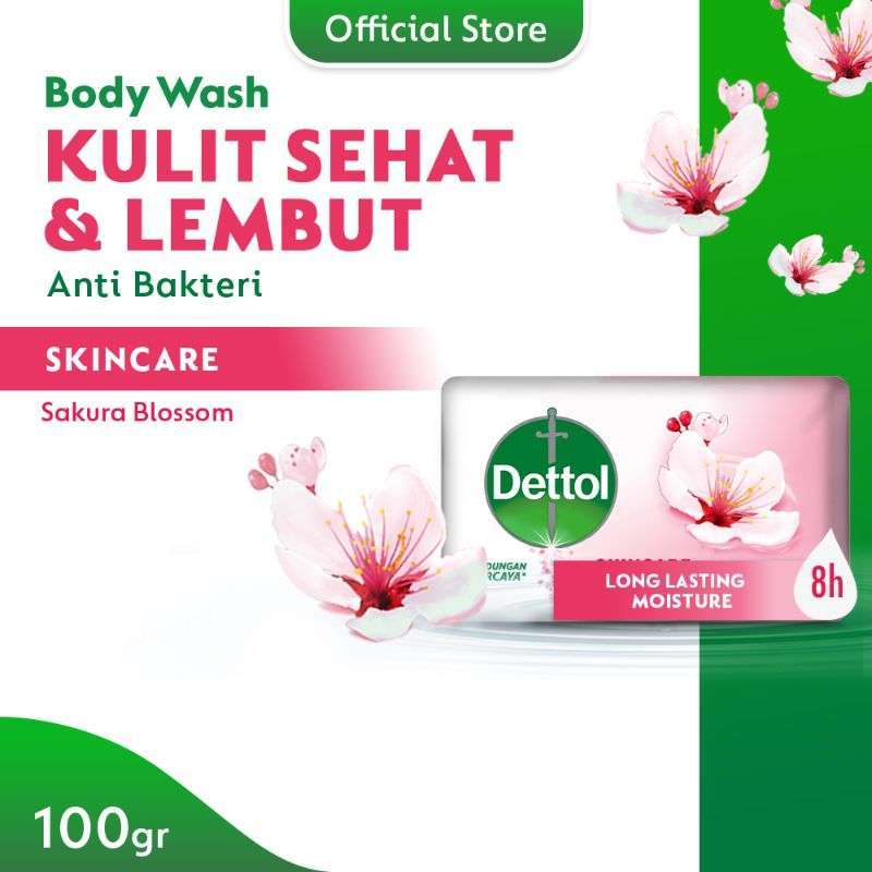 Promo Dettol Skincare Sabun Batang 100 g Diskon 7% di Seller K-Baby ...