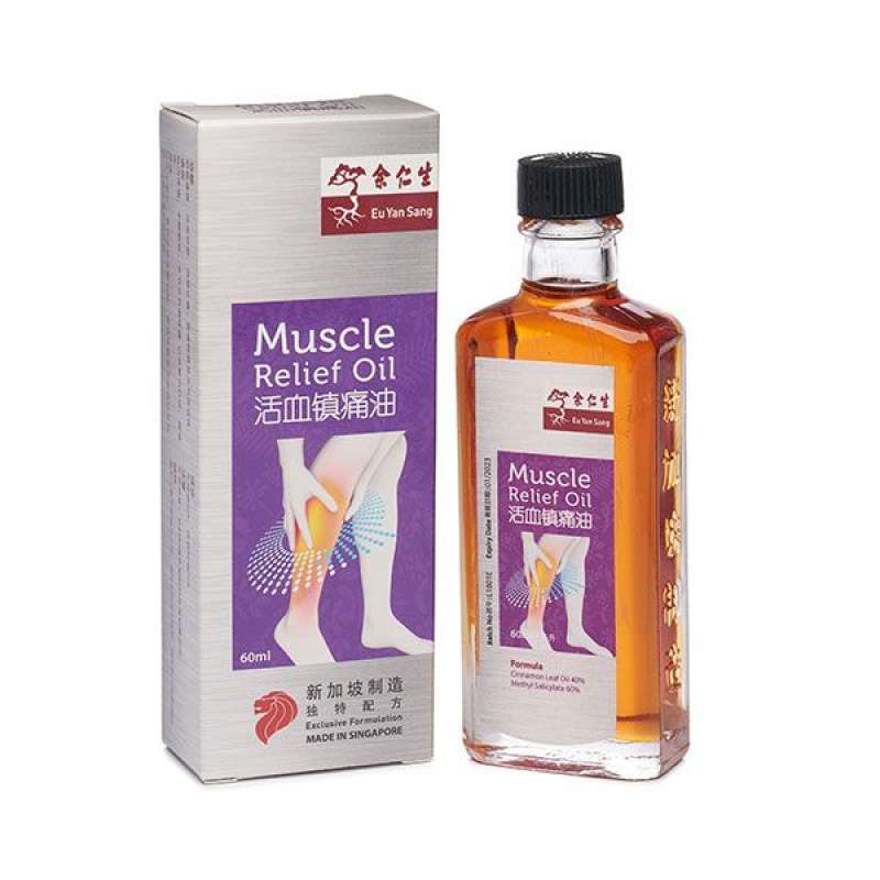 Jual Eu Yan Sang Muscle Relief Oil 60ml di Seller Eu Yan Sang Official ...