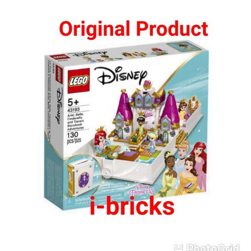 Jual Lego Disney Princess 43193 Ariel Belle Cinderella Tiana Storybook ... Jual Lego Disney Princess 43193 Ariel Belle Cinderella Tiana Storybook ...