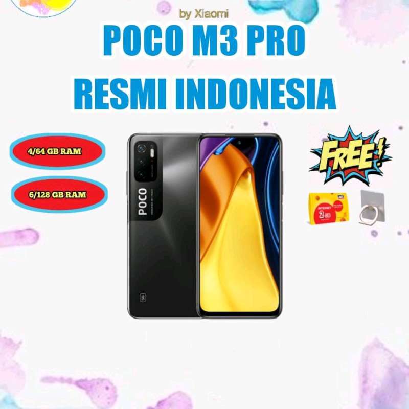 Jual Xiaomi Poco M3 Pro 5g Smartphone 4gb 64gb 6gb 128gb Garansi Resmi Xiaomi Indonesia 4