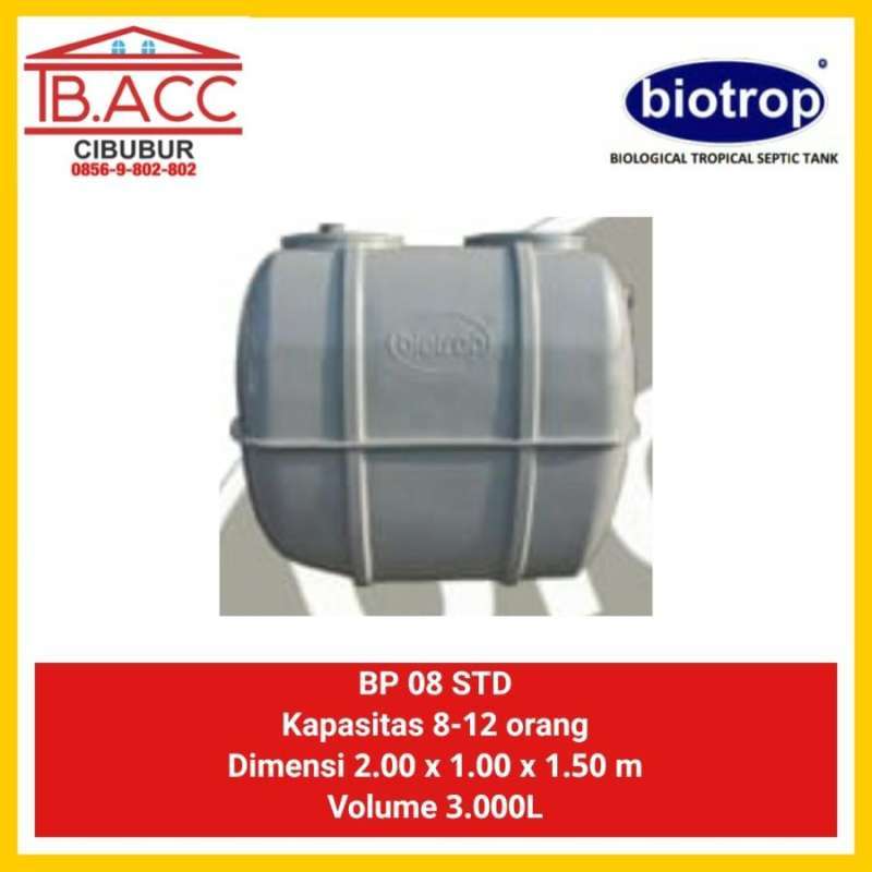 Jual SEPTIC TANK BIOTROP BP 08 MD 3000 Liter di Seller TB ACC CIBUBUR - Cibubur, Kota Jakarta ...