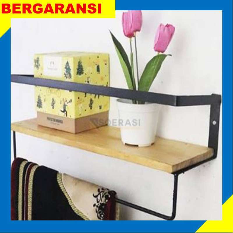 Jual Rak dinding buku dan hiasan koleksi lebar dan luas vintage retro ...