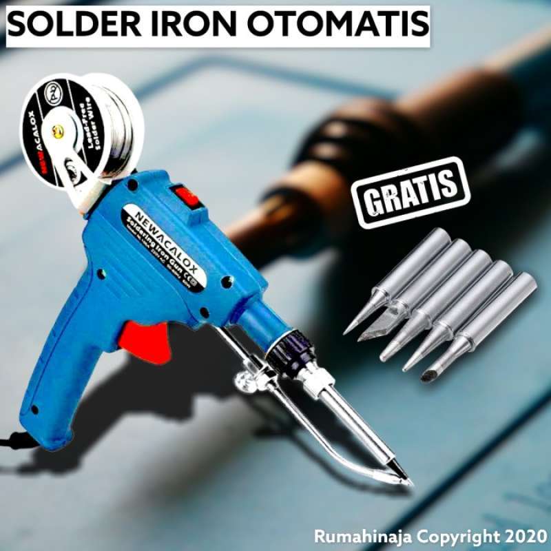 Promo Mingmenhanjiang Solder Iron Automatic Tin Gun 60w - Gt10 Diskon ...