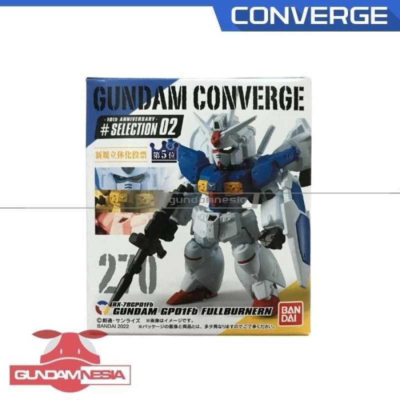 Jual [Converge] Gundam GP01Fb Full Burnern 10th Anniversary Selection 02 di Seller GundamNesia ...