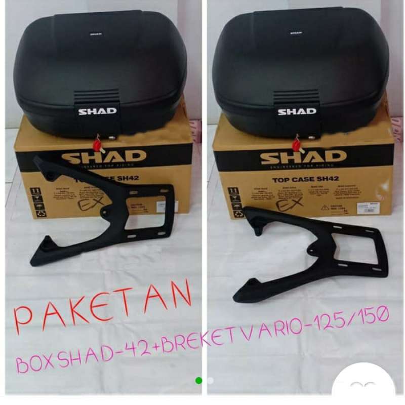 Promo box shad 42 includ breket box kmi vario 125 dan vario 150 Diskon ...