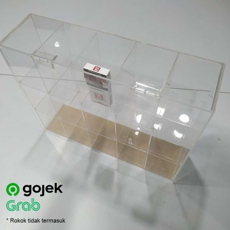 Jual Dijual Display Rokok isi 15 Box Bahan Akrilik Limited ...