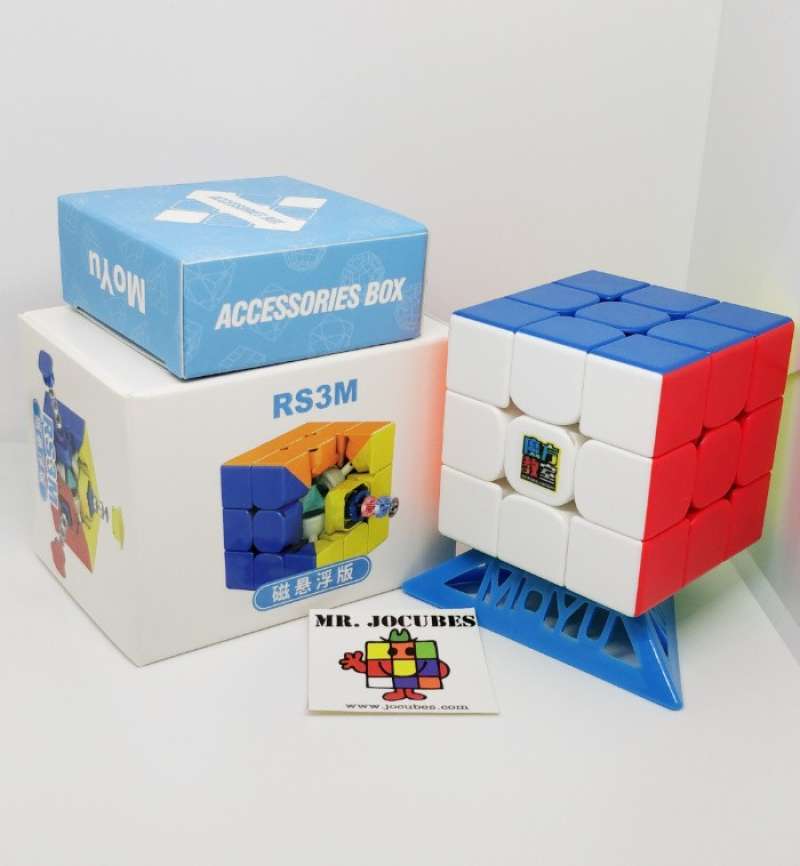 Promo Rubik 3x3 MoYu RS3M 2021 2022 Maglev Magnetic Stickerless Diskon ...