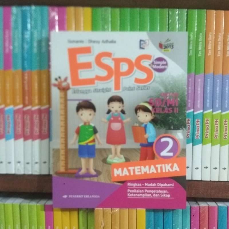 Promo BUKU ESPS MATEMATIKA JILID 2 UNTUK SD/ MI KELAS II K13 REVISI Diskon 23% di Seller Invoker ...