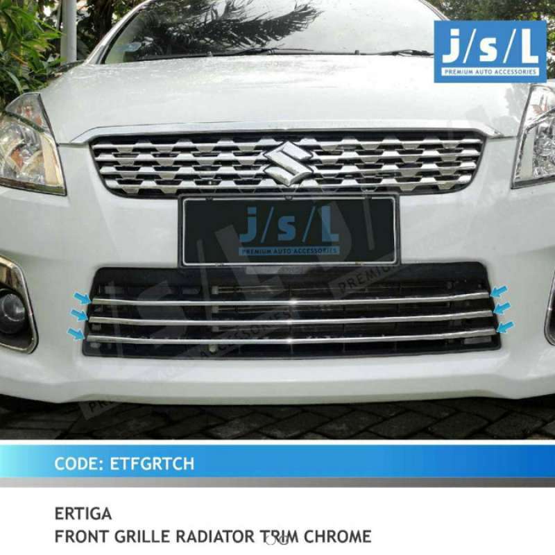 Jual Grill Radiator Ertiga Front Grille Radiator Trim Chrome Di Seller ...
