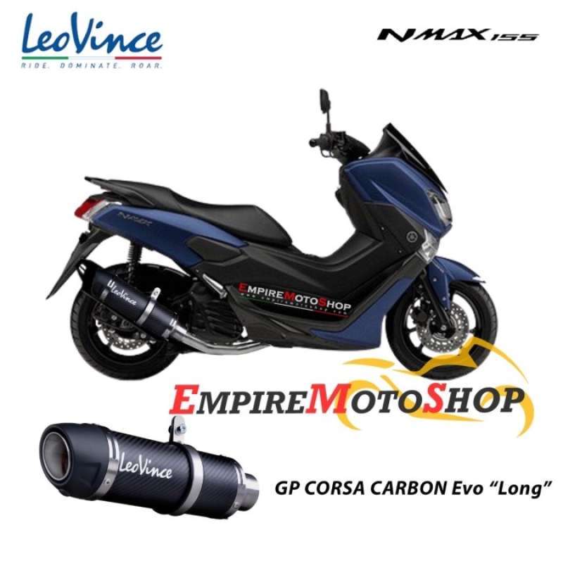 Jual Knalpot Leovince GP Corsa Evo Yamaha Nmax Fullsystem di Seller ...