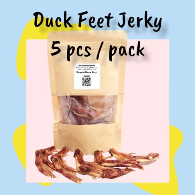 Jual DONALD DUCK FEET JERKY DEHYDRATED DOG CAT SNACK TREATS GIGITAN ...