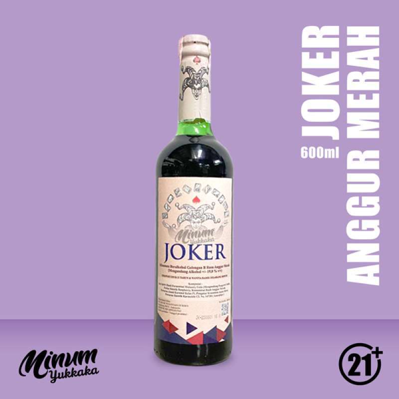 Jual Joker Anggur Merah 600ml Di Seller Minum Yuk Kaka Jakarta ...