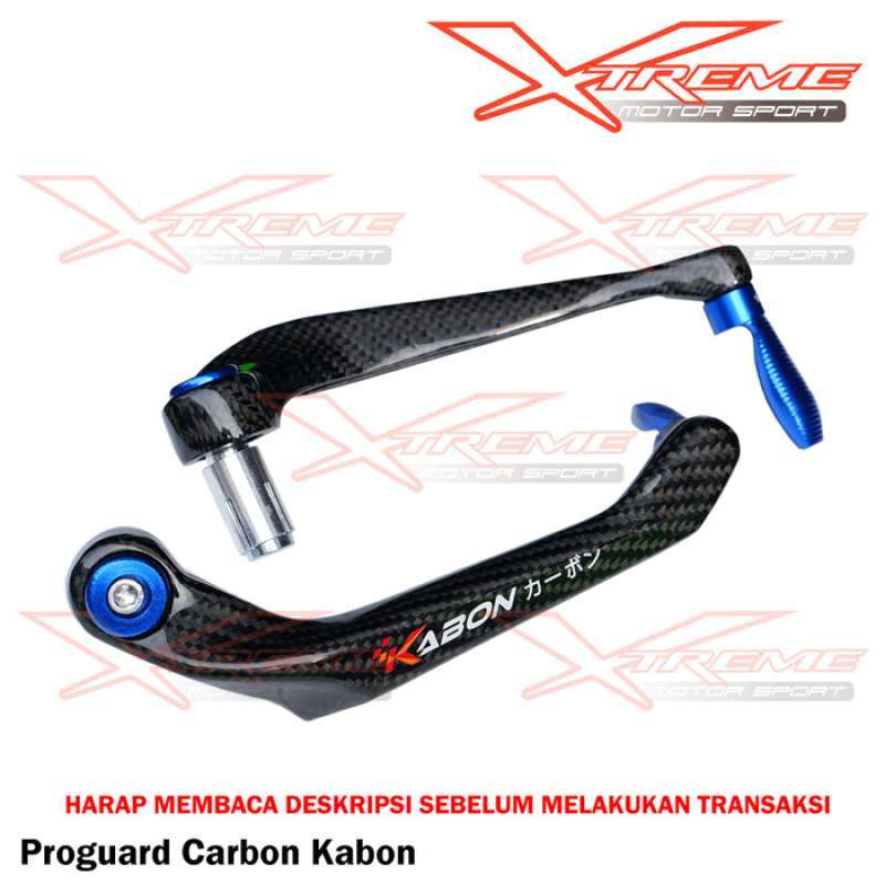 Jual Proguard Gptech Universal Carbon Set Kanan Kiri - Biru Glossy Di ...