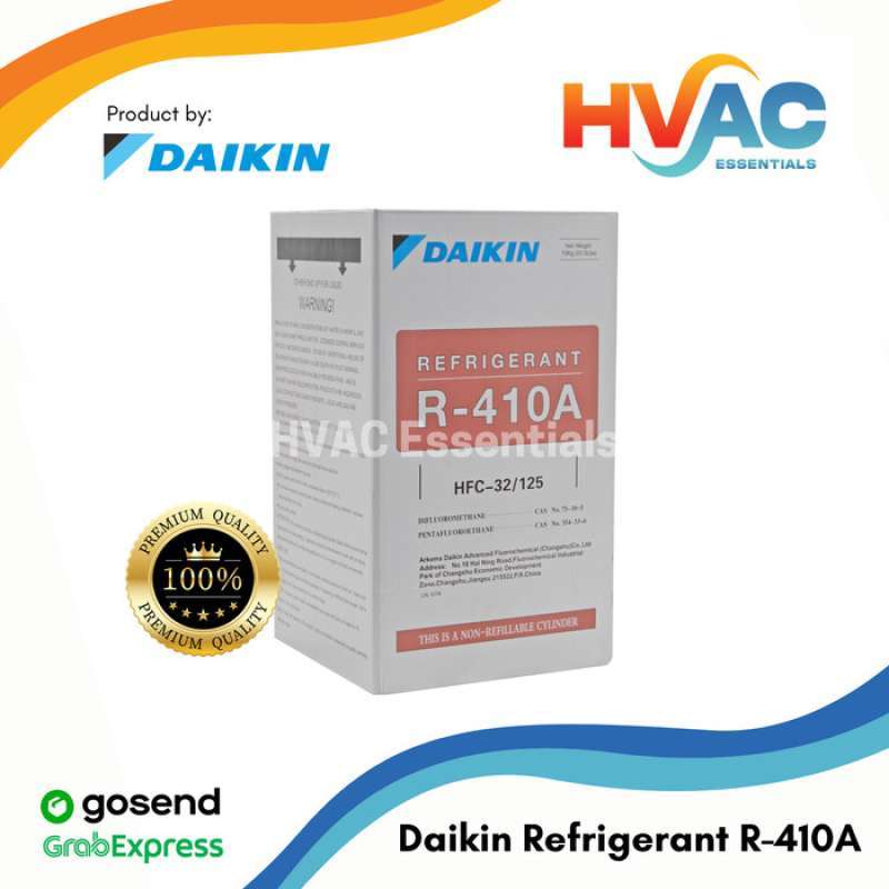 Jual Refrigerant / Freon Daikin R-410A R410 100% ORI 10KG di Seller HVAC Essentials - Kelapa ...