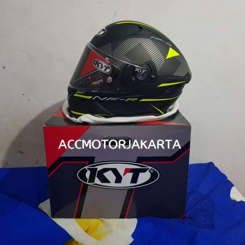 Promo KYT NFR Casco Logos Matt Yellow, Limited Edition SNI Diskon 4% di Seller Fasabakhul 99 ...