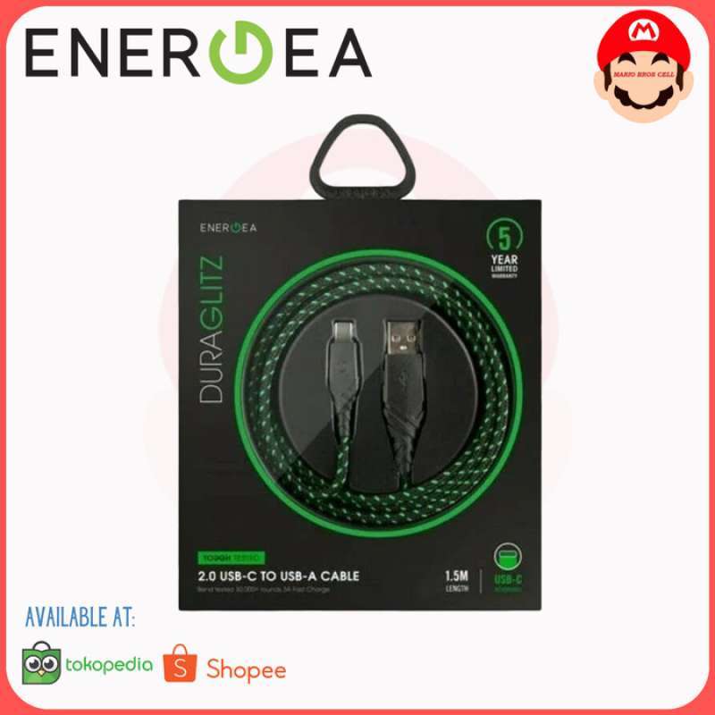 Jual Energea Cable - DuraGlitz USB-C To USB -A 1.5m di Seller Kasamso ...