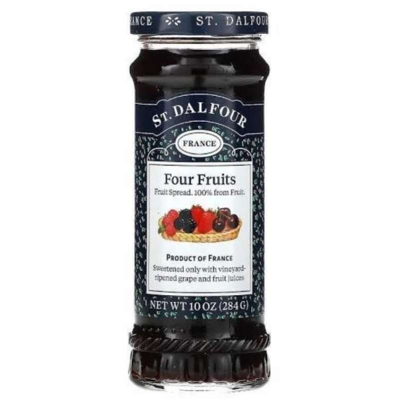 Jual ST. DALFOUR FOUR FRUIT JAM 284GR JAR di Seller Farmers Family ...