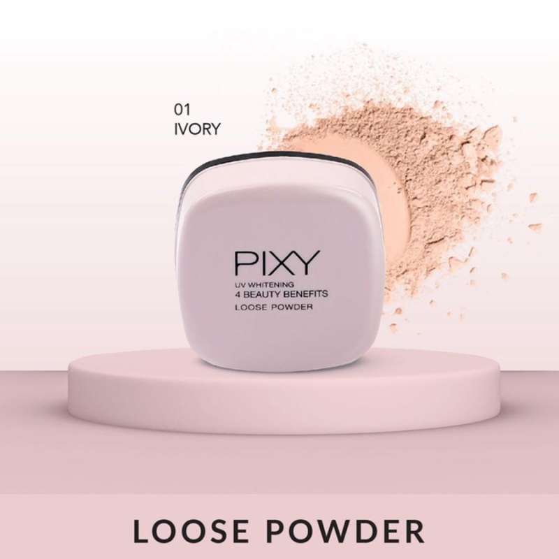 Promo Pixy UV Whitening 4 Beauty Benefits Loose Powder Diskon 42% di ...