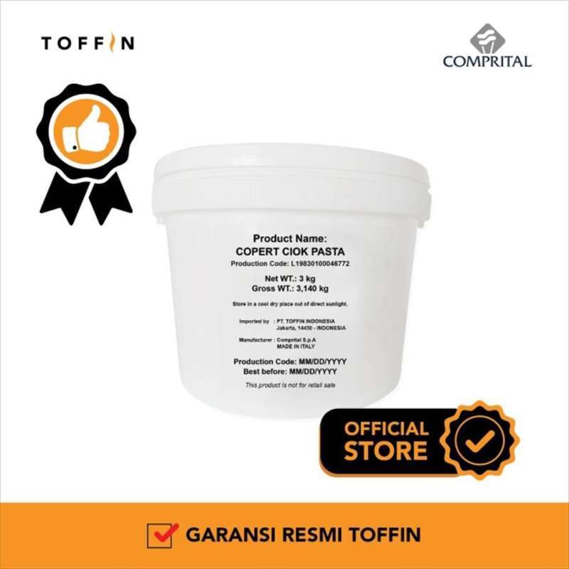 Jual Comprital COPERT CIOK (Chocolate chip) di Seller TOFFIN Official ...