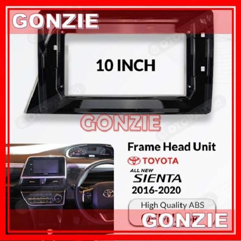 Jual Frame Head Unit SIENTA OEM HU 10 inch Upgrade Screen Size di ...