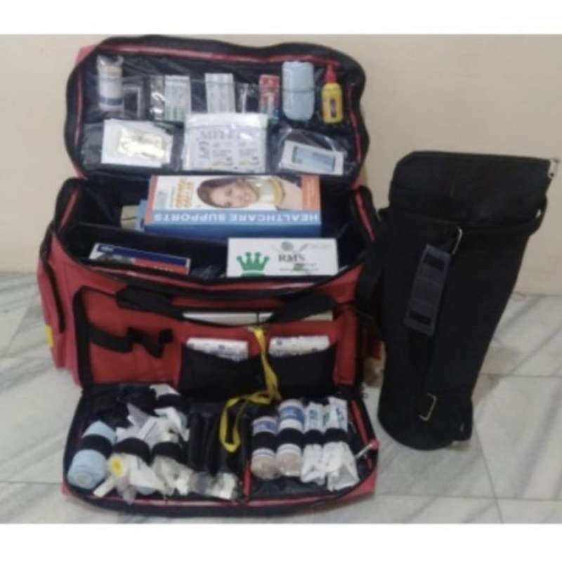 Jual Tas Emergency Kit Plus Isi / Responder Bag / Tas Ambulance di ...