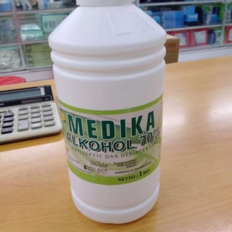 Promo Medika alkohol 70% 1 liter Diskon 5% di Seller Ella Store ...