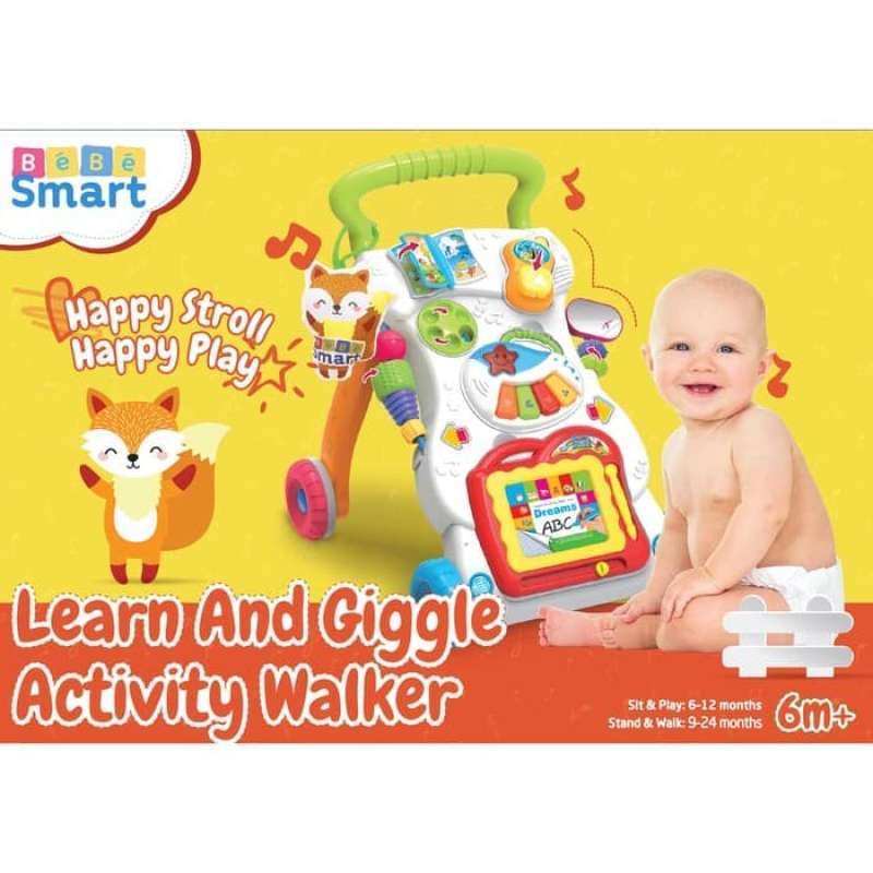 Promo Mainan Belajar Jalan / Bebe Smart Learn And Giggle Activity ...