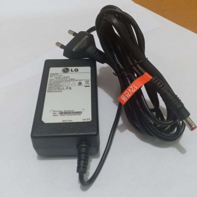 Jual LG adaptor cctv 2a 12v LED strip pompa 2 ampere 12 volt dvr 100 ...