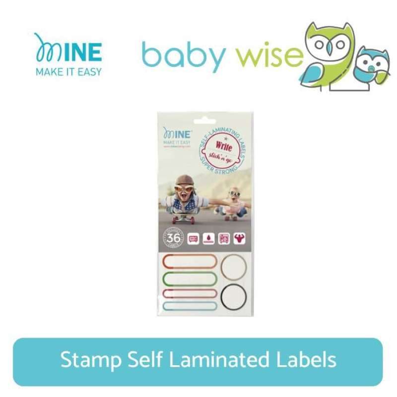 Jual Mine Stamp Self Laminated Labels di Seller Baby Wise Surabaya ...