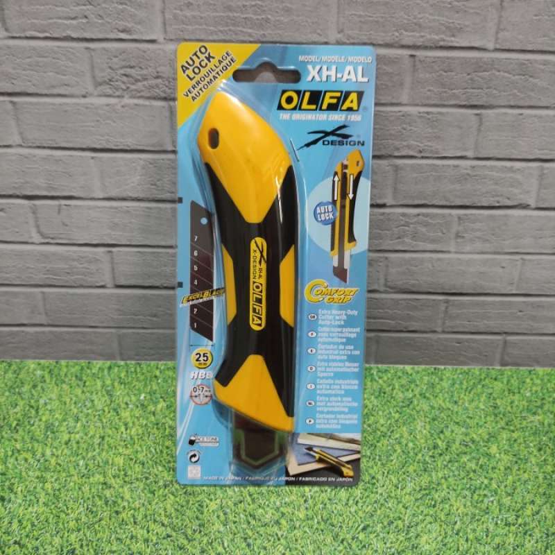 Promo Pisau Cutter 25mm Snap-Off blade cutter XH-AL OLFA Extra Heavy Duty Diskon 23% di Seller ...