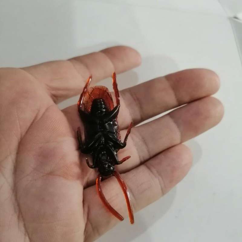 Jual Mainan kecoa karet dapat 3 pcs di Seller anekabarangunik77 ...