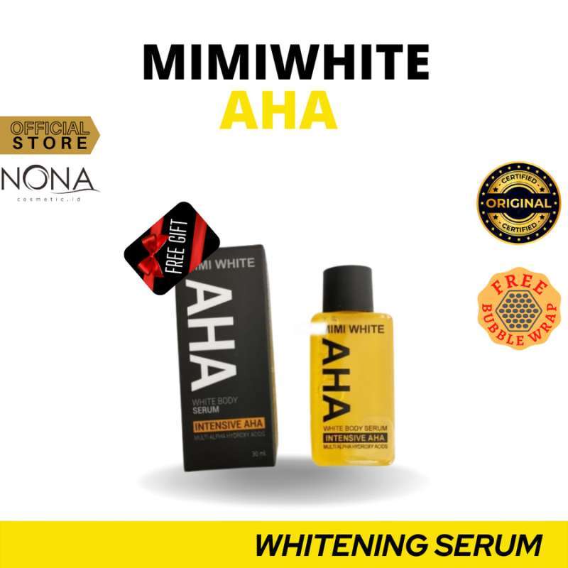 Promo AHA Mimi White Whitening & Firm Body Serum / Body Booster ...