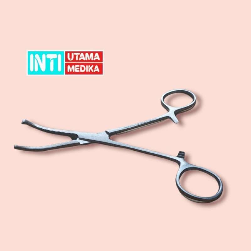 Jual Klem Kocher Lurus 14cm Klem Kocher Bengkong 14cm Klem Koher Lurus ...