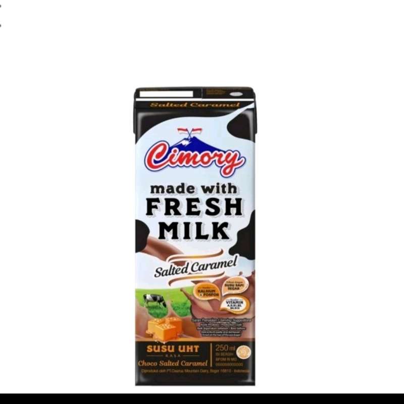 Jual susu cimory uht freshmilk 250ml salted caramel di Seller Dapur ...