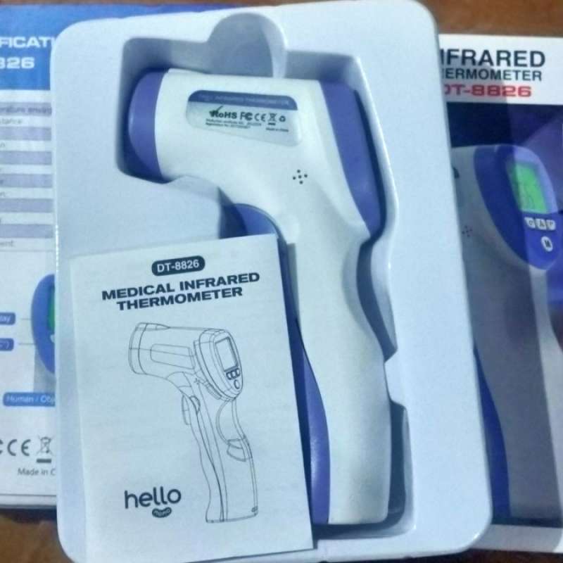 Jual thermometer gun infrared termometer tembakan thermo termo di ...