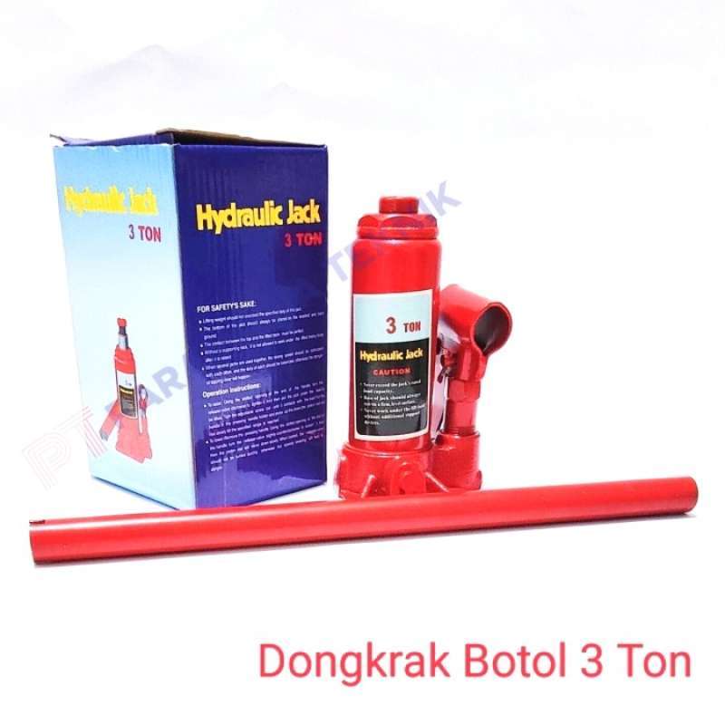 Jual Dongkrak botol 3 ton / hydraulic jack / hidrolik truk mobil di ...