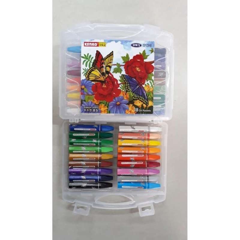 Jual Crayon Kenko Oil Pastel Original Harga Termurah Mei 2024 | Blibli