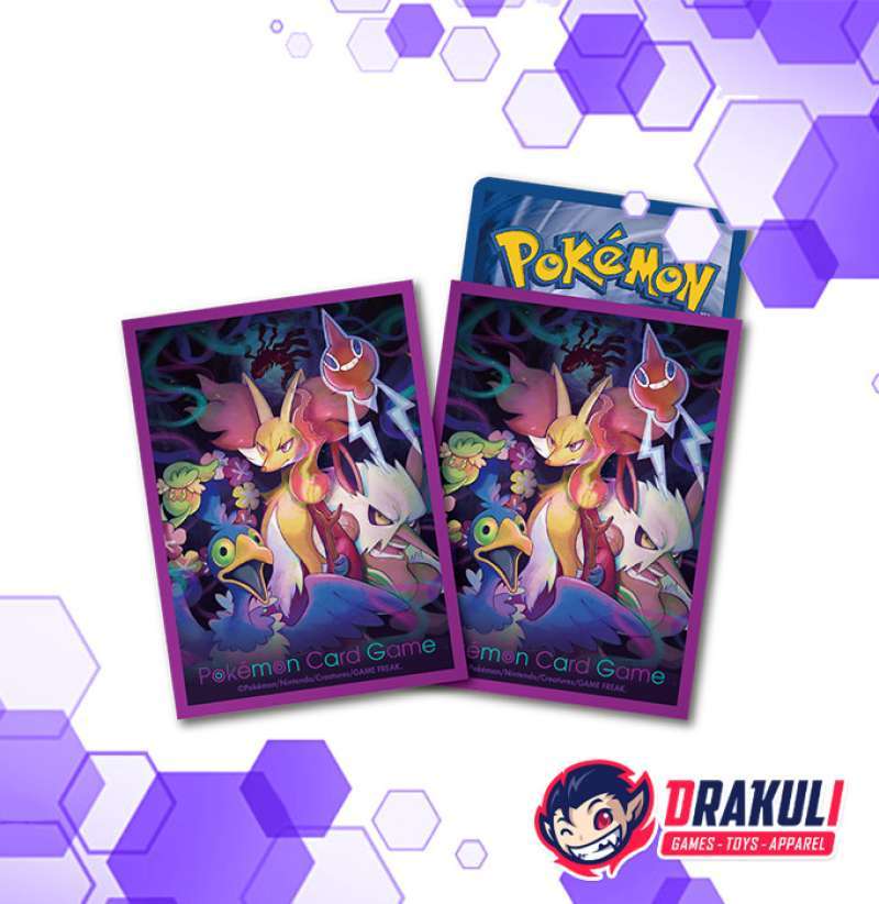 Jual TCG Pokemon Deck Shield Sleeve - Lost Origin Delphox Rotomb ...