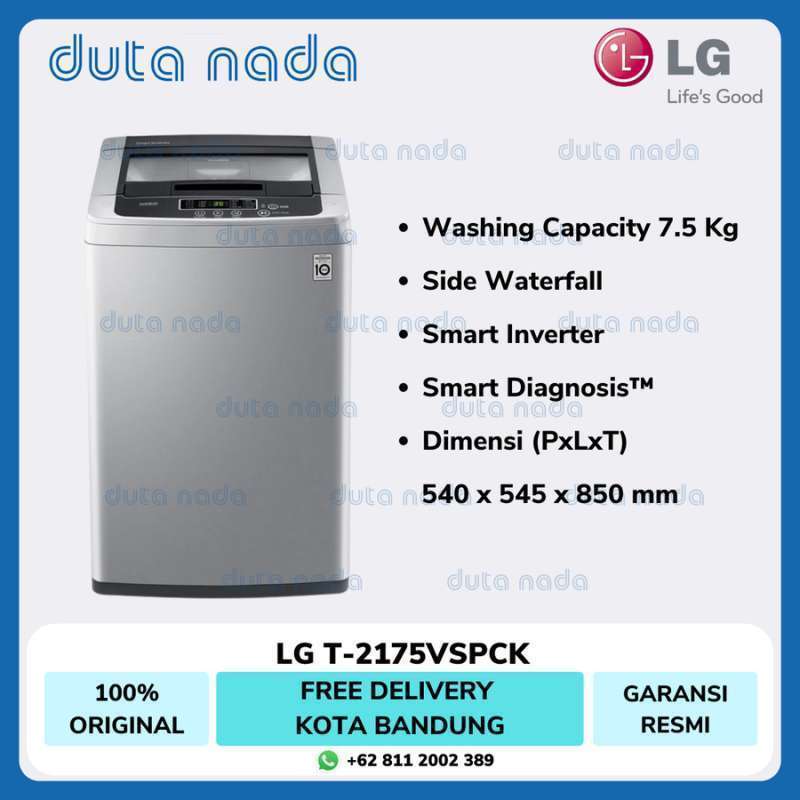 Jual Lg Mesin Cuci 1 Tabung Top Loading 7.5 Kg T-2175vspck Di Seller Duta Nada Store - Jl. Braga ...