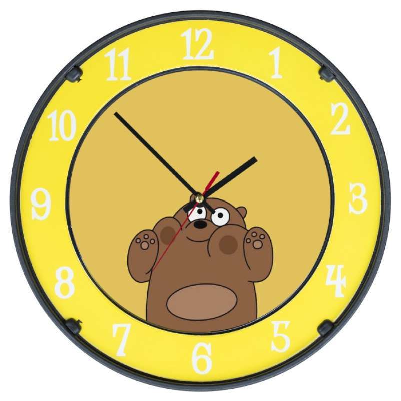 Jual Jam Dinding Brown Cute Bear di Seller Briellee_shop - Wanasari ...