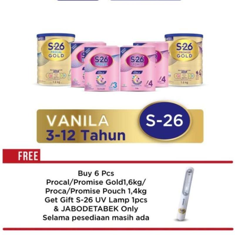 Jual Buy 6 S-26 PROCAL/PROMISE GOLD 1.6KG-PROMISE/PROCAL POUCH 1.4KG di ...