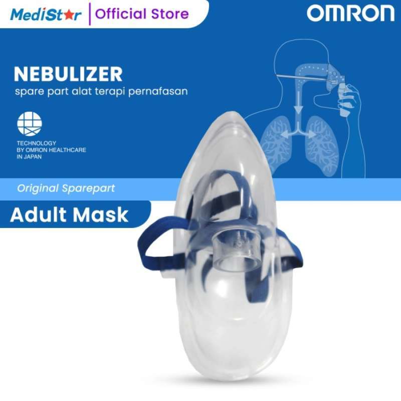 Promo OMRON Adult Mask Nebulizer Diskon 27% di Seller Albinka Store ...